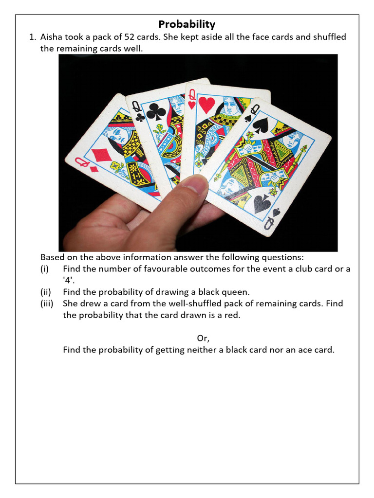 Chapter-14, CSBQs-Probability | PDF | Probability | Dice