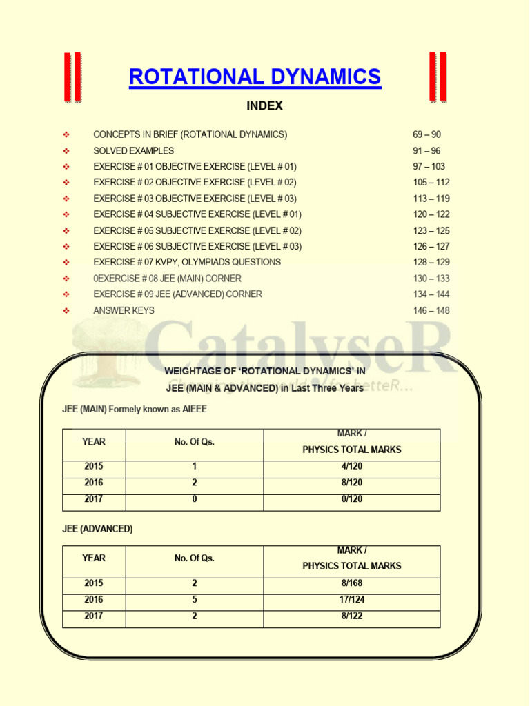 Physics_rotational Dynamics,_complete Module _69- (1) | PDF | Rotation ...