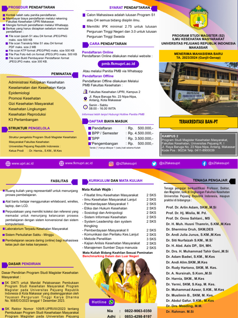 Brosur Fakes S2 | PDF