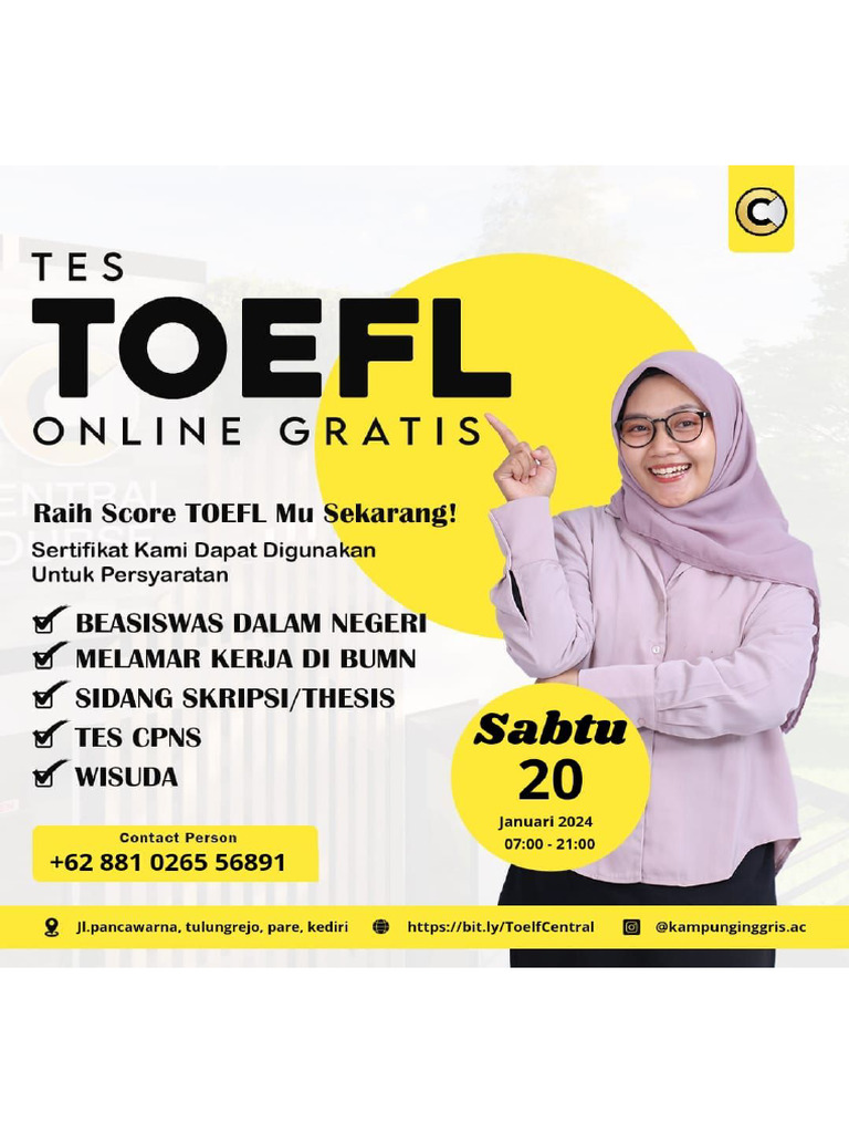 TOEFL Gratis | PDF
