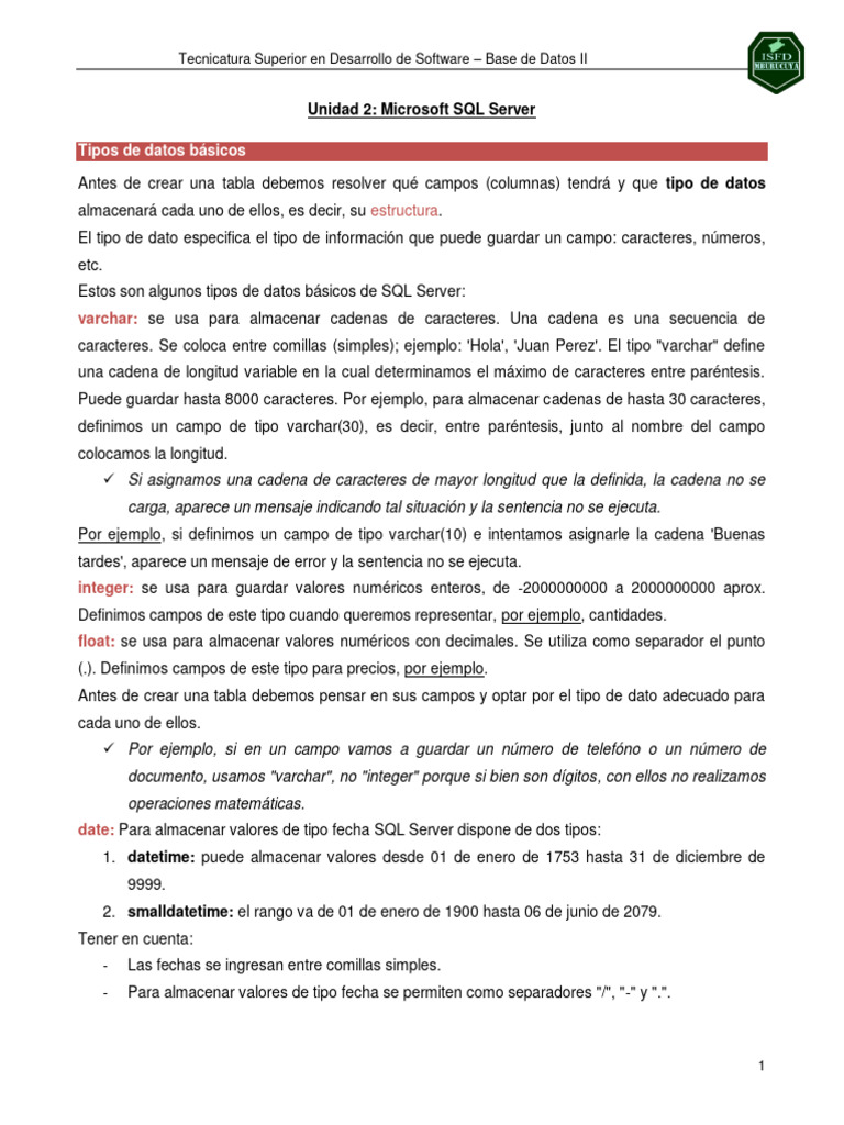 Base de DatosII Clase 23 | PDF | Informática