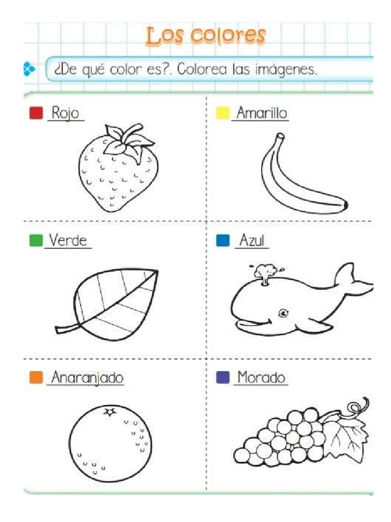 Tarea Colores | PDF