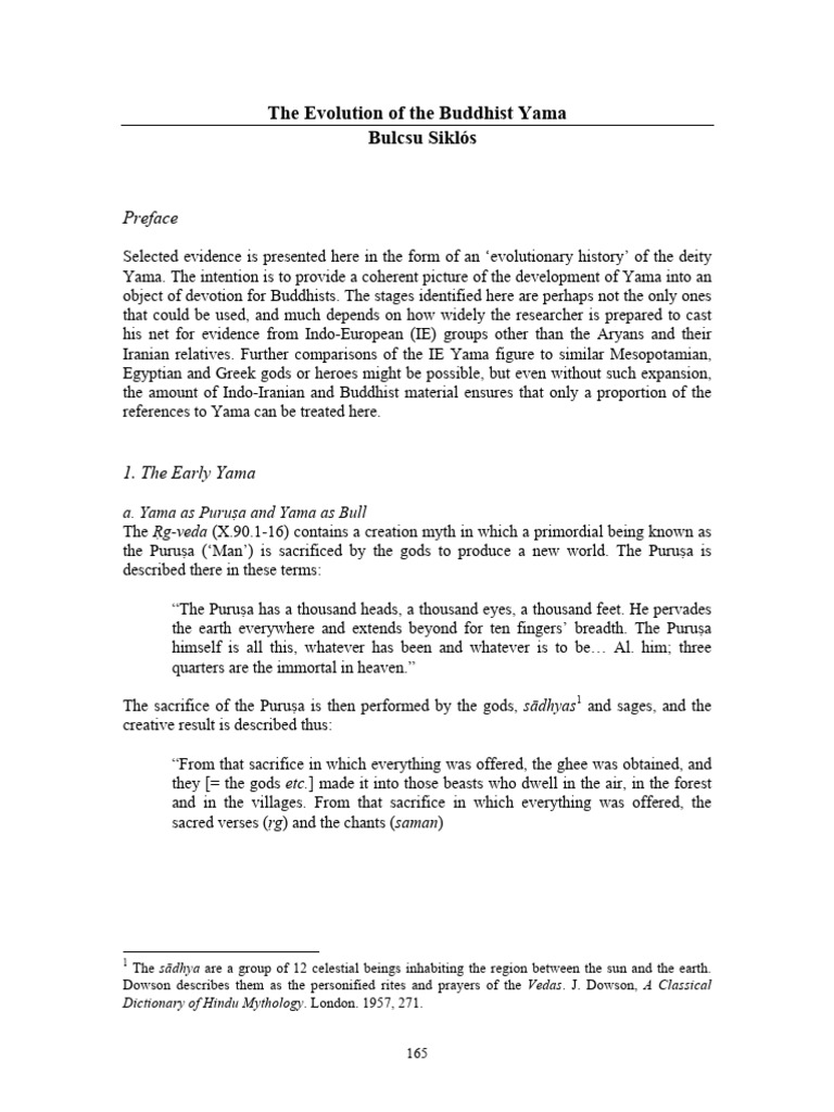 Evolution of Buddhist Yama Iconography | PDF | Reproduction | Ploidy