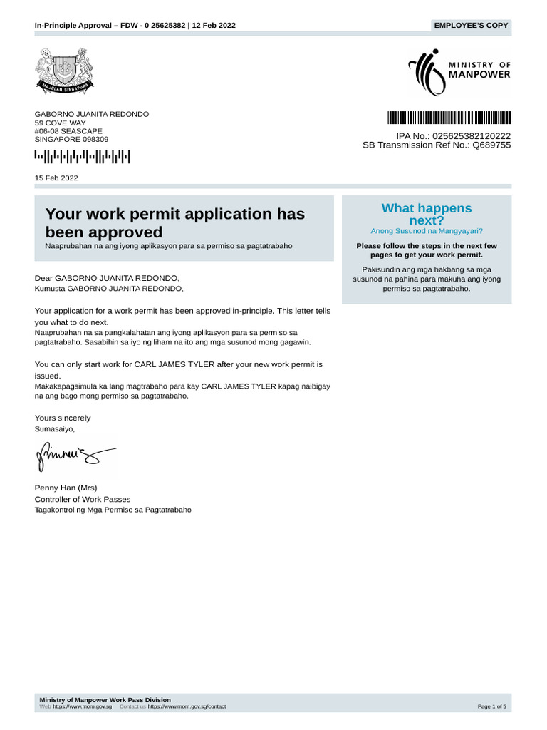 In Principle Approval Helpers Copy | PDF