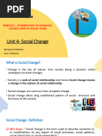 Theories of Social Change in Sociology | PDF | Sociology | Evolution