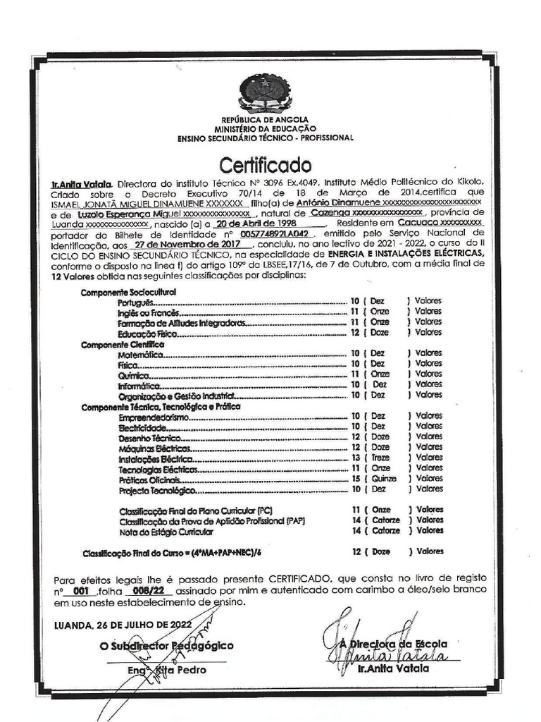 Certificado Ismael - Compressed | PDF