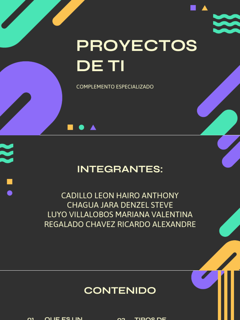 Guía Completa sobre Proyectos de TI | PDF | Software | Diseño
