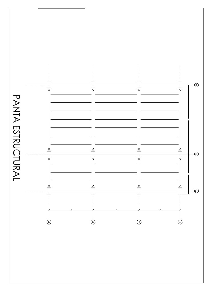Planta Estructural | PDF