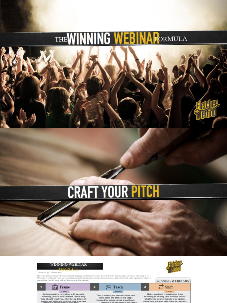 Winning Webinar Slide Template | PDF