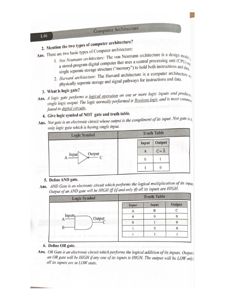 Computer Architecture | PDF