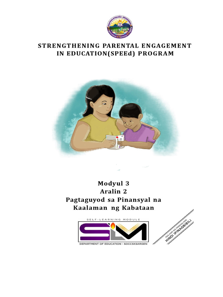 Module 3 Aralin 2 SPEEd SLM | PDF