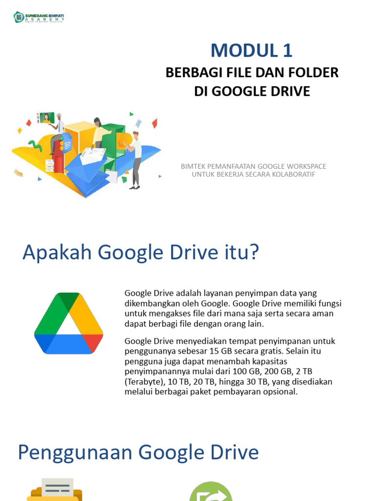Modul 1 - Google Drive | PDF