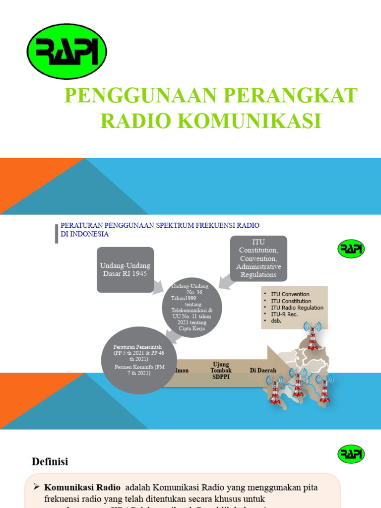 Peraturan Spektrum Frekuensi Radio KRAP | PDF