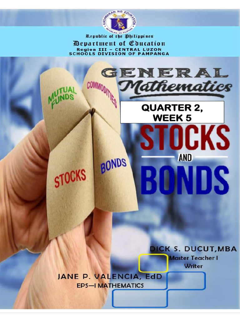 General Math Quarter 2 Week 5 | PDF | Bonds (Finance) | Stocks
