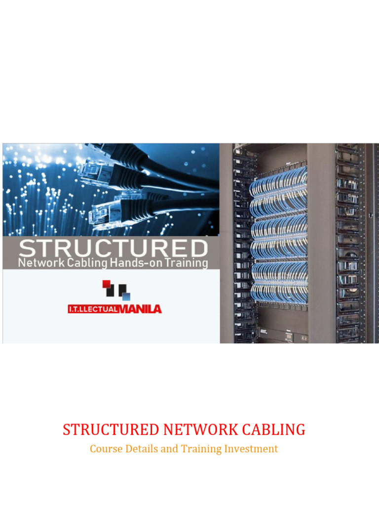 Network Cabling Training Course | PDF | Computer Science | Electrical Engineering