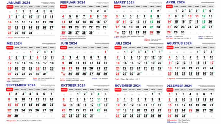 Kalender 2024 | PDF