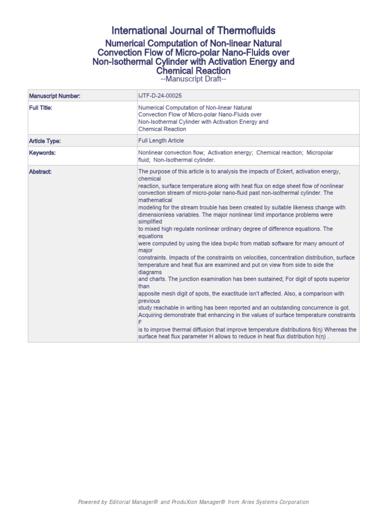 IJTF-D-24-00025 | PDF | Convection | Viscosity