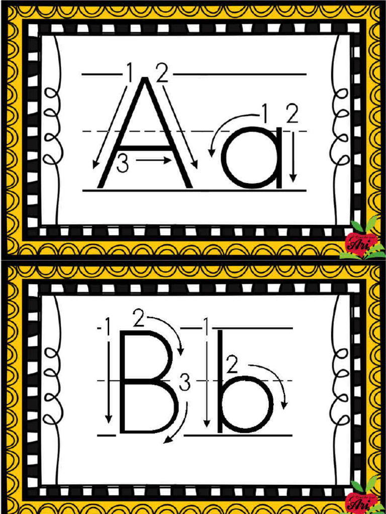 Trabajamos El Trazo y Direccionalidad de Las Letras | PDF