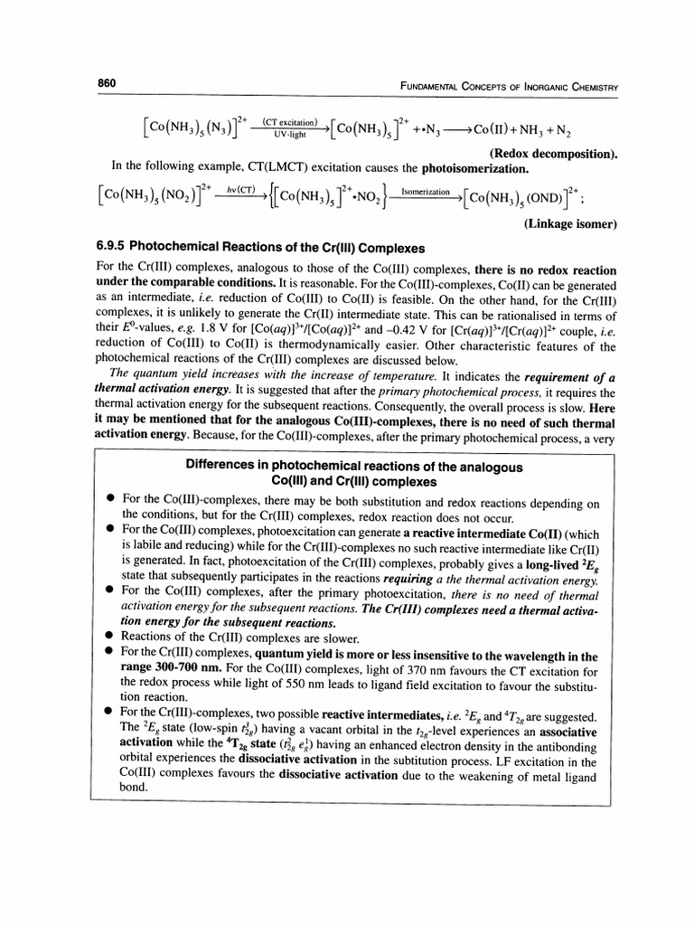 Adamson Rule | PDF | Photochemistry | Chemical Reactions