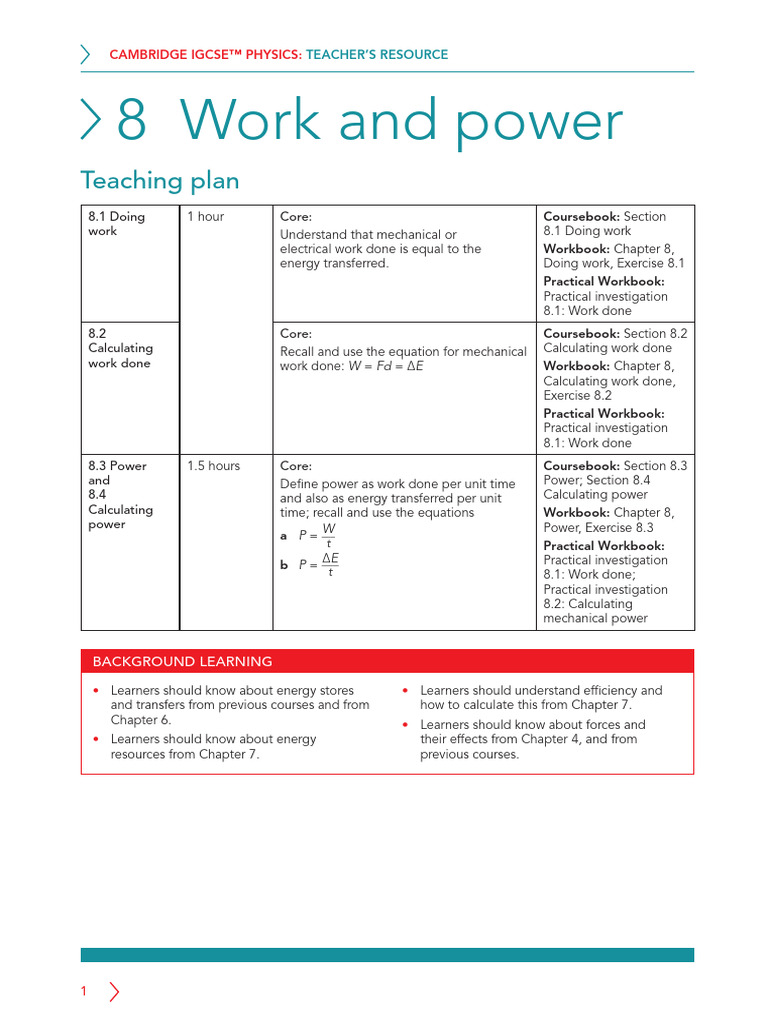 Igcse Physics 3ed Tr Chapter 8 Pdf Learning Force