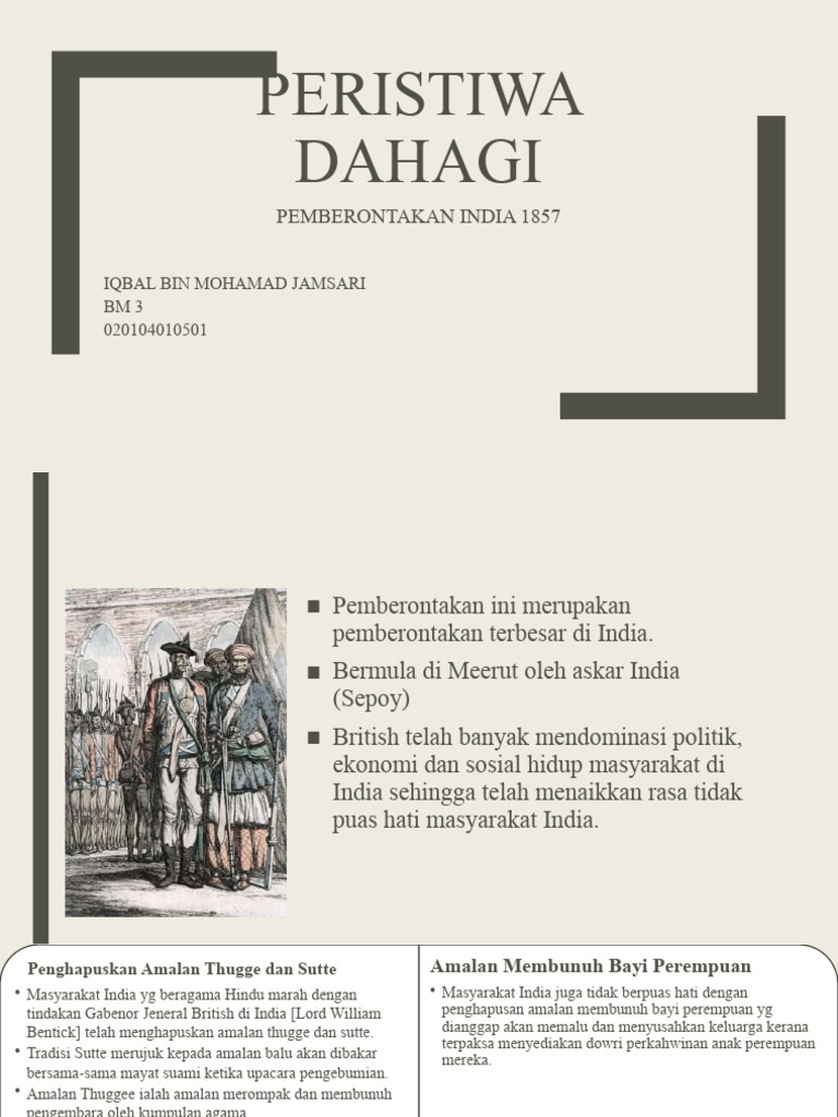 Peristiwa Dahagi | PDF