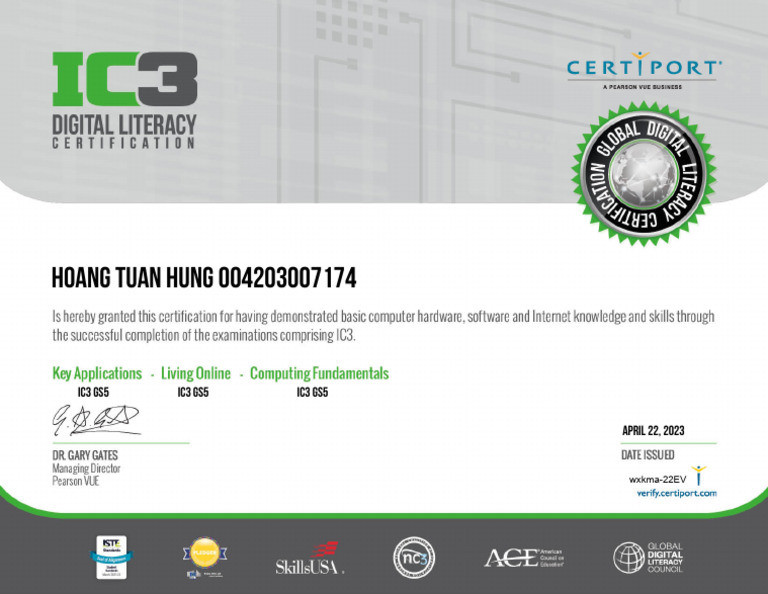 IC3 Certification Global Standard 5 | PDF
