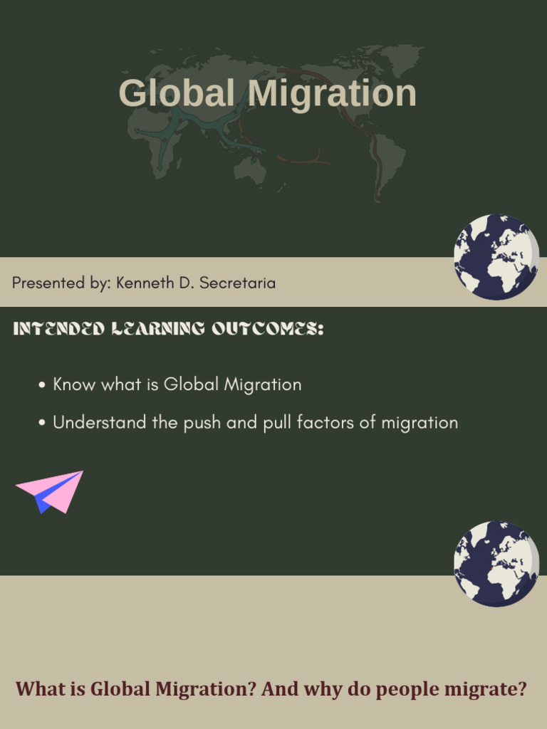 Global Migration | Download Free PDF | Human Migration | Refugee