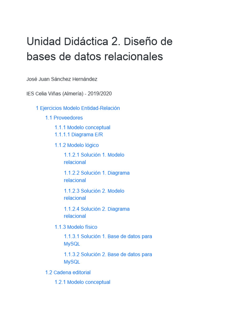 Ejercicios BD - Resolver en LUCIDCHART | PDF | Bases de datos | Audi