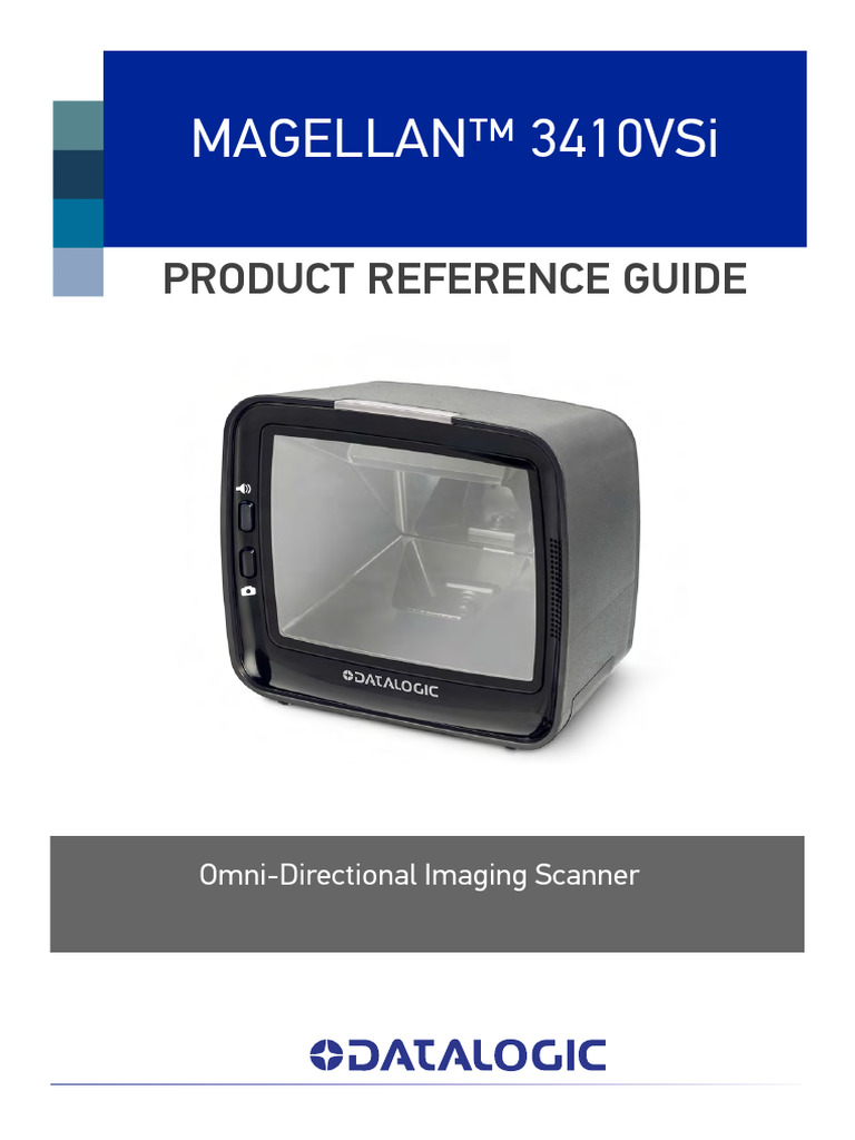 Manual Datalogic Magellan 3410vsi | PDF