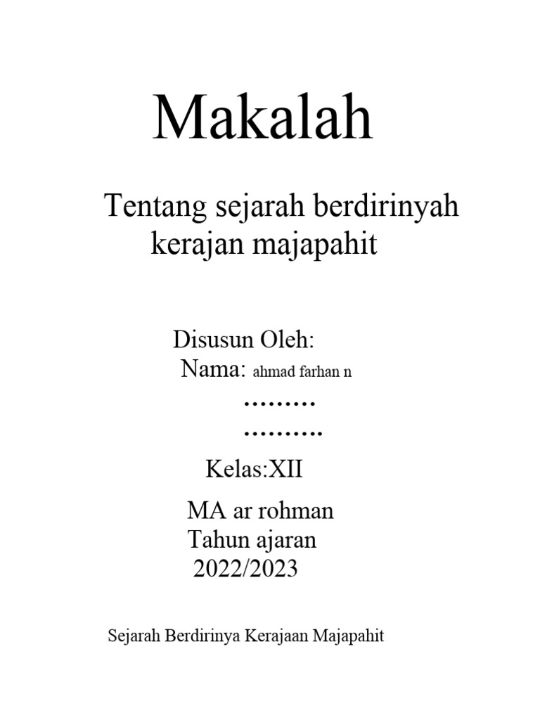 Makalah | PDF