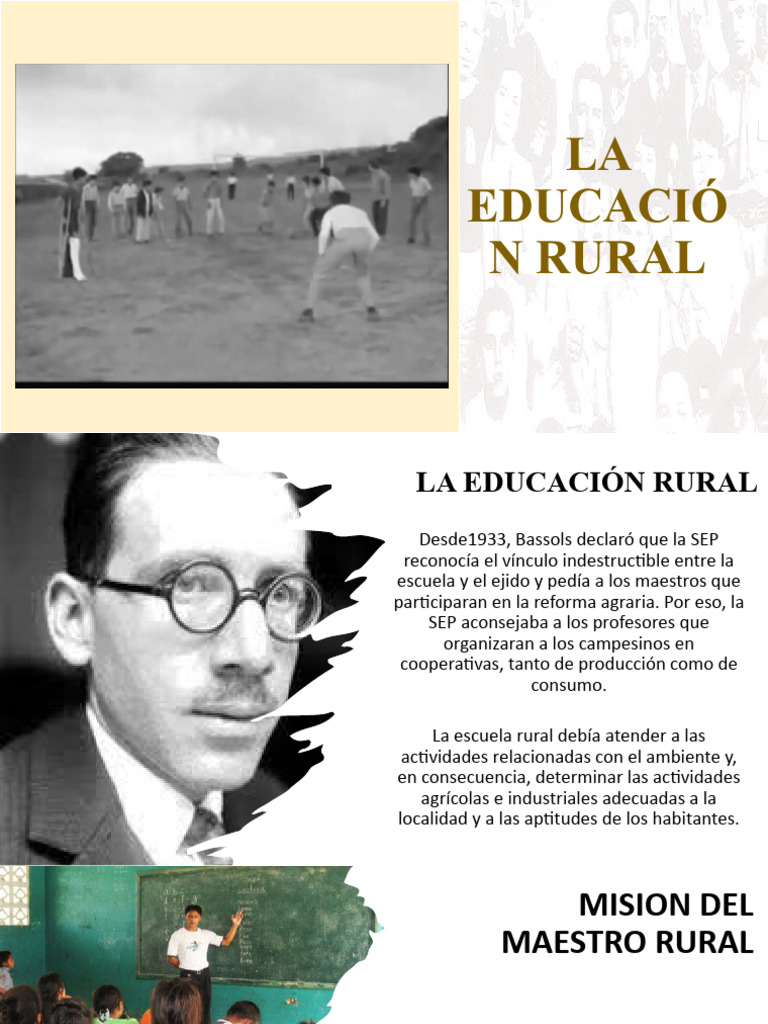 Presentacion exposición la educación rural | PDF | Área rural ...
