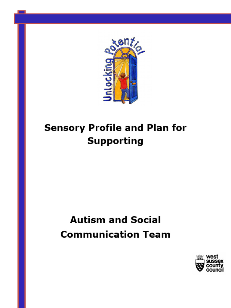 Sensory Profile - Checklist | PDF | Senses | Perception