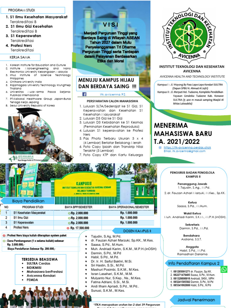 Brosur Kampus Ii | PDF