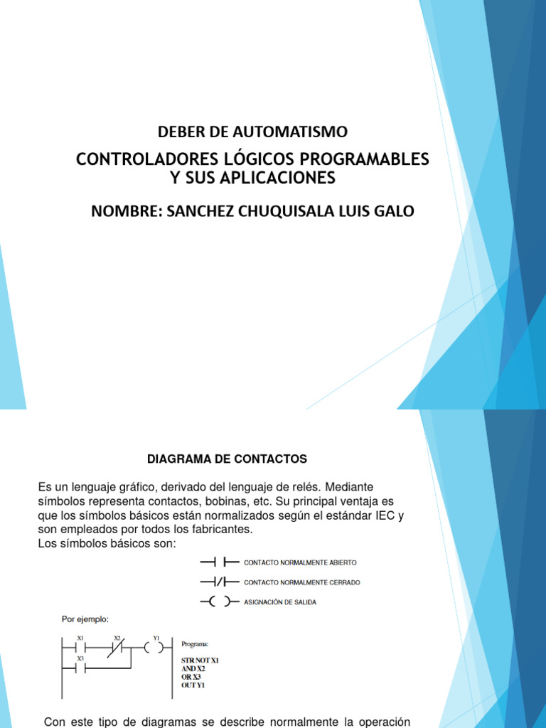 Deber Tfi Sanchez Chuquisal Luis | PDF | Programación de computadoras | Informática