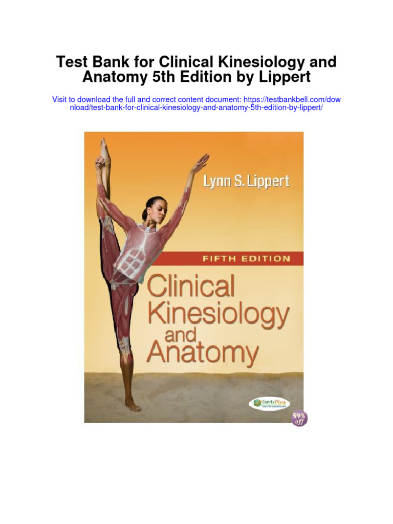 Instant Download Test Bank For Clinical Kinesiology and Anatomy 5th ...