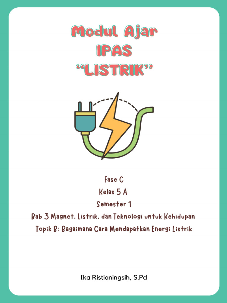 Modul Ajar Kelas 5 Ipas Bab 3 PMM | PDF