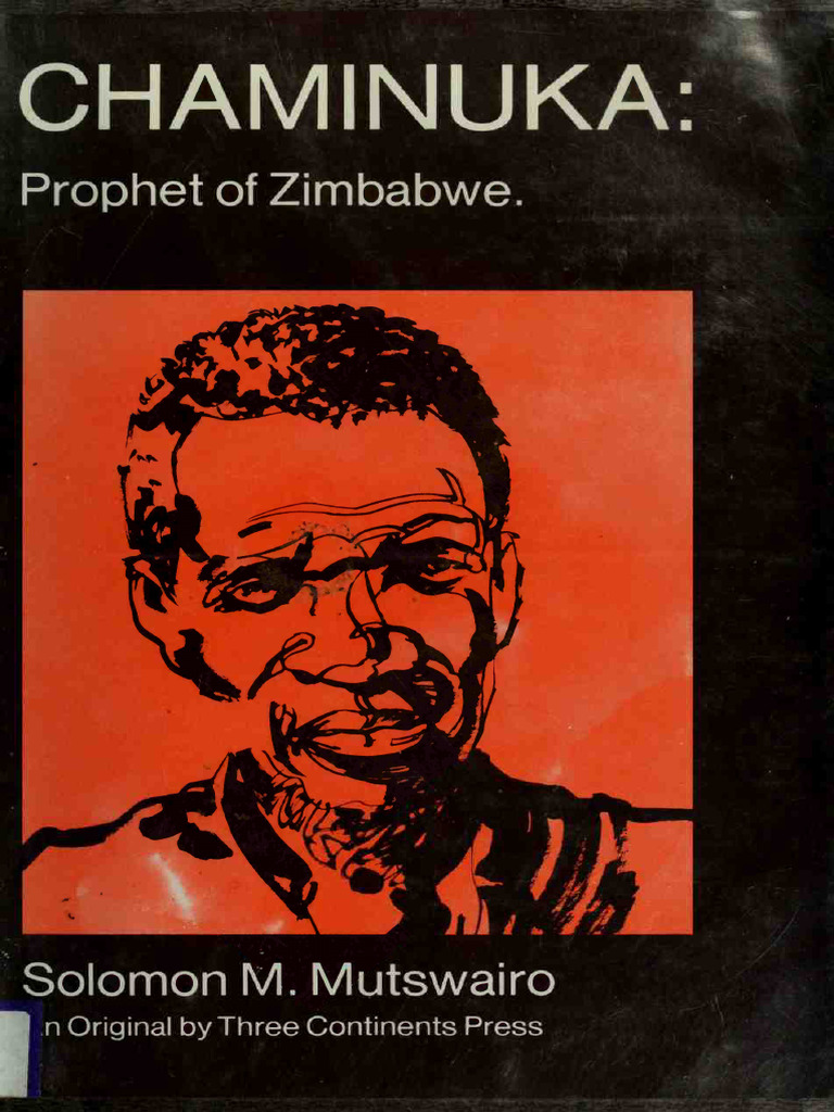Solomon M. Mutswairo - Chaminuka_ Prophet of Zimbabwe | PDF ...