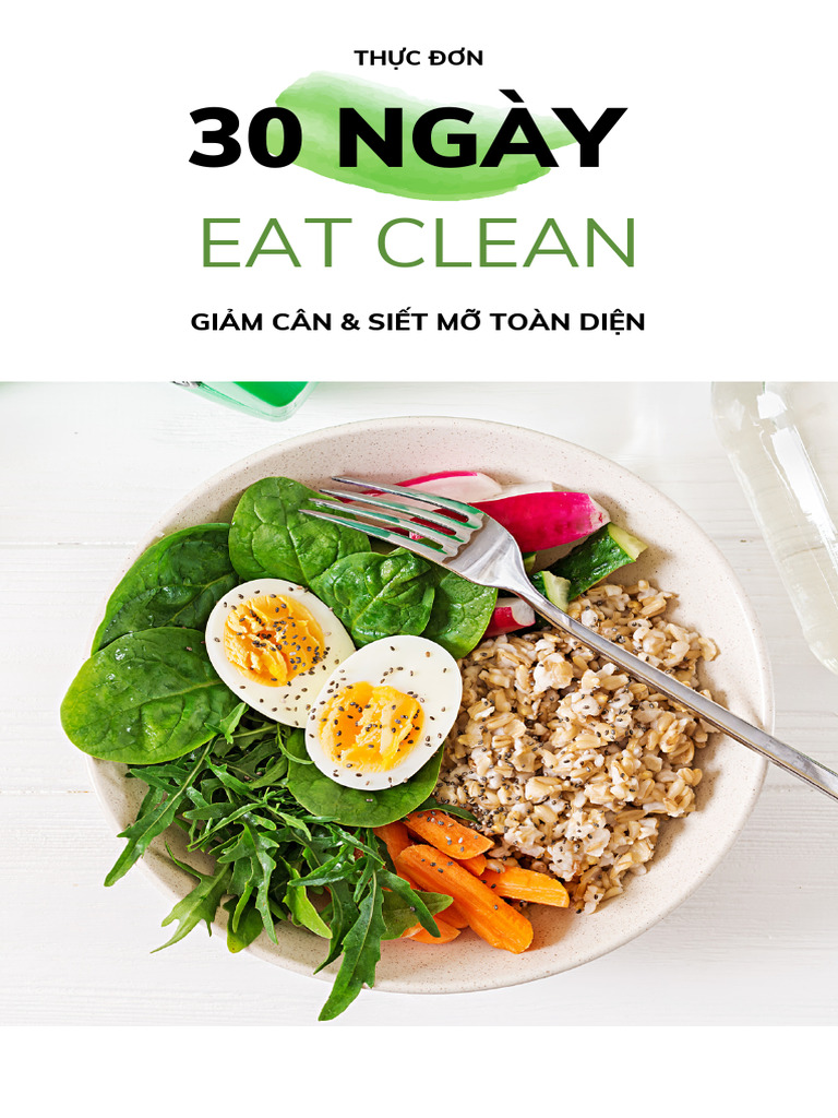 Ebook 30 Ngày Eat Clean. Clean & Healthy | PDF
