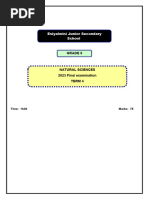 Life Science - gr9 - Notes | PDF | Measurement | Volume