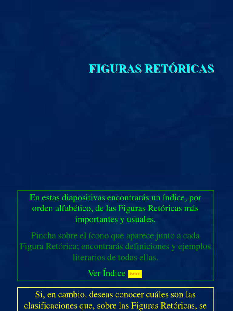 Clasificación y Ejemplos de Figuras Retóricas | PDF