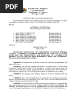 Resolution For Road Concreting 24 New | PDF | Philippines