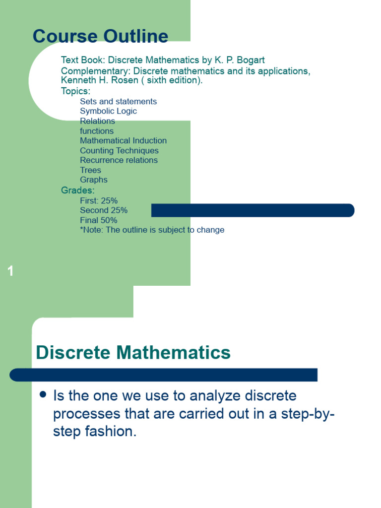 Chapter 1 | PDF | Applied Mathematics | Mathematics
