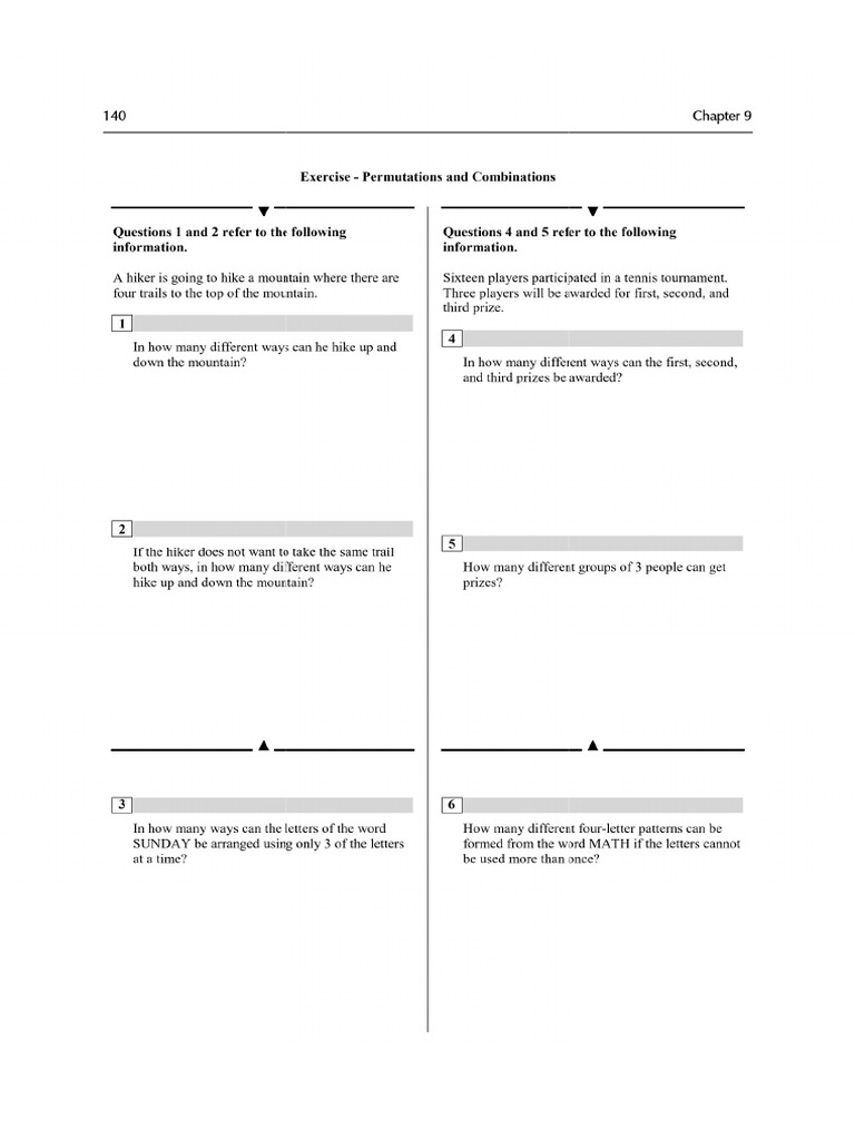 Chapter 4 CW 2 | PDF
