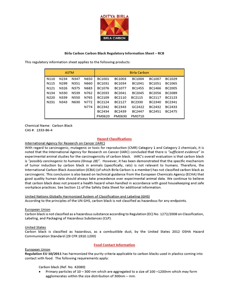 General Regulatory Statement For RCB | PDF | Occupational Safety And Health | Safety