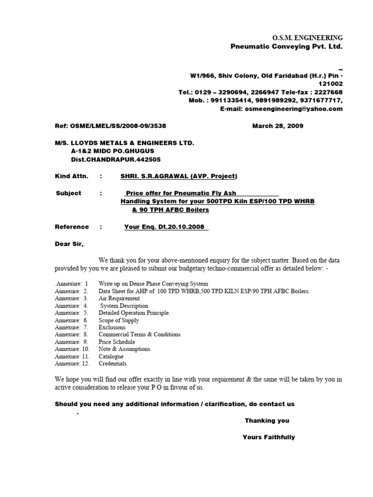500 TPD Kiln | PDF | Density | Valve