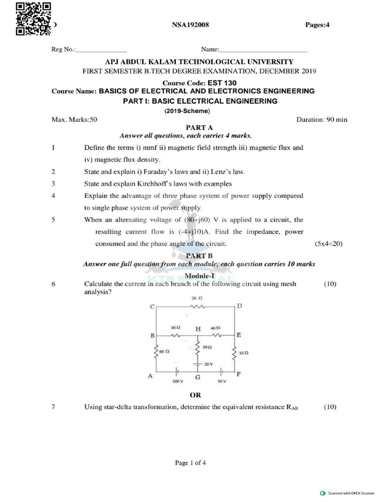 Bee and Bec Full Question Paper and Shceme PDF 20231102 082749 0000 | PDF