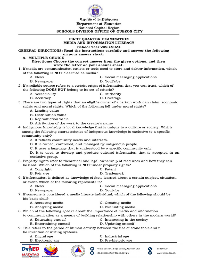 Final Version Mil First Periodic Test | PDF