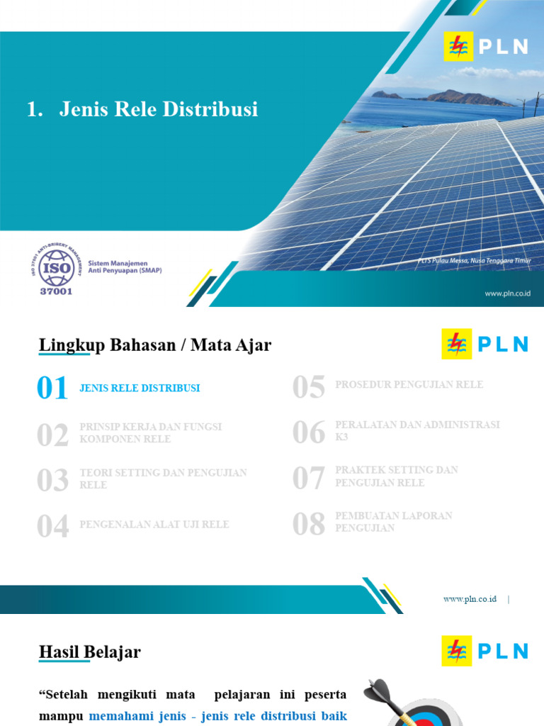 Jenis Rele Distribusi | PDF