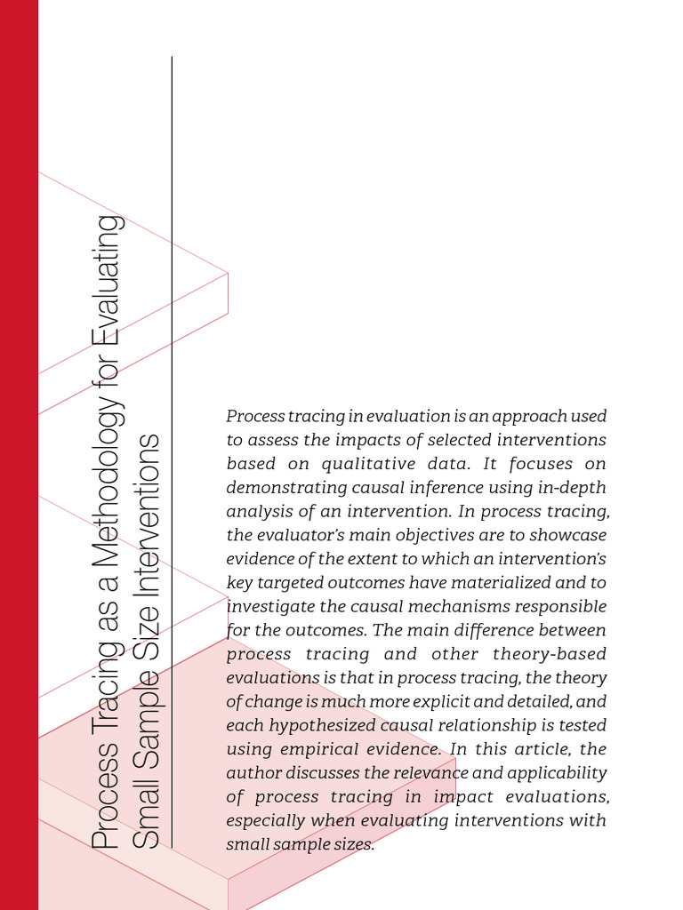 Process Tracing As A Methodology For Evaluating Small Sample Sizes | PDF