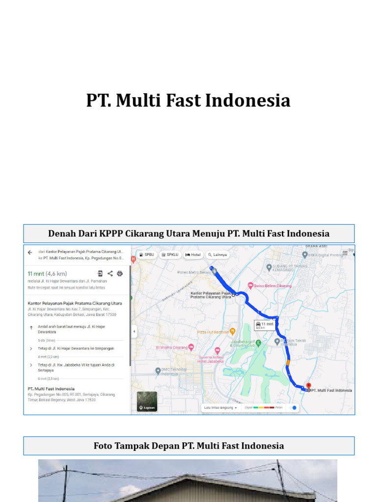 Multi Fast Indonesia | PDF | Karier & Perkembangan | Bisnis